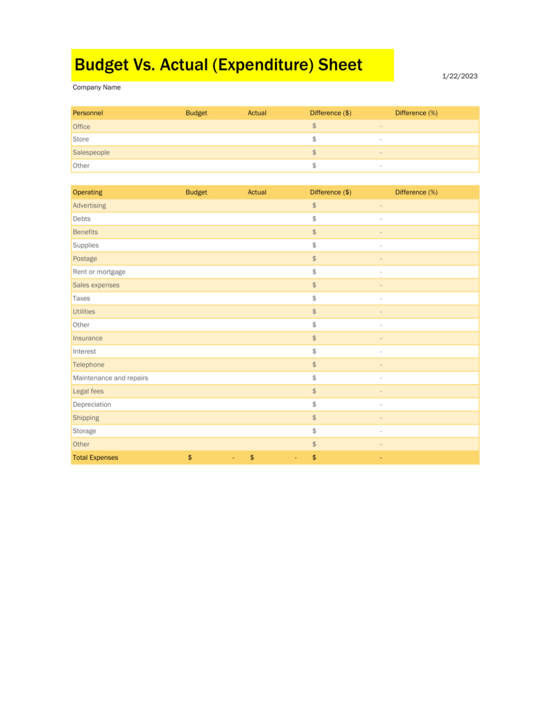 Download 10000+ excel templates for business and personal use